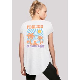 F4NT4STIC Damen T-Shirt "Feeling a Little Salty Summer", wei&szlig;, Gr. S, Obermaterial: 100% Baumwolle, Shirts, Premium Qualit&auml;t