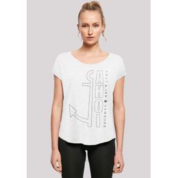 F4NT4STIC Damen T-Shirt "Ahoi Anker Outlines Knut & Jan Hamburg", wei&szlig;, Gr. S, Obermaterial: 100% Baumwolle, Shirts, Print