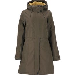 WHISTLER Jungen Parka "Mullie jr", gr&uuml;n, Gr. 164, mehrfarbig, 100% Polyester, Jacken, mit verstellbarer Kapuze