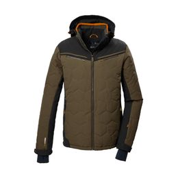 Killtec Herren Skijacke "KSW 118 MN SKI JCKT", braun, Gr. L, Oberstoff: 100% Polyester, Futter: 100% Polyester, Wattierung: 100% Polyester