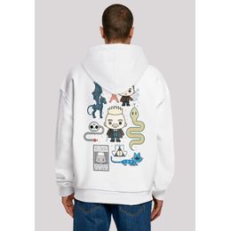 F4NT4STIC Herren Kapuzenpullover "Phantastische Tierwesen 2 Chibi Grindelwald", wei&szlig;, Gr. L, Obermaterial: 100% Baumwolle, Pullover, Print