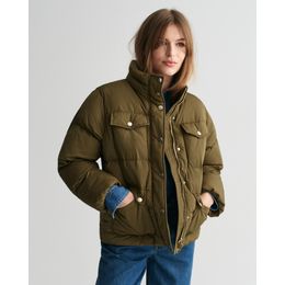 Gant Damen Winterjacke "ACTIVE CLOUD JACKET", gr&uuml;n, Gr. XL, Web, Obermaterial: 100% Polyester, Jacken