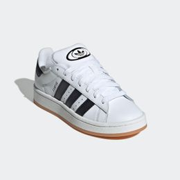 Mädchen Sneaker "CAMPUS 00S KIDS", adidas originals, Gr. 38, schwarz-weiß, Leder, Synthetik, Schuhe