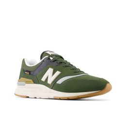 New Balance Herren Sneaker "CM997 "Classic"", Gr. 41,5, grün, Leder, Textil, Schuhe