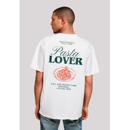 F4NT4STIC Damen T-Shirt "Pasta Lover", wei&szlig;, Gr. M, Obermaterial: 100% Baumwolle, Shirts, Premium Qualit&auml;t
