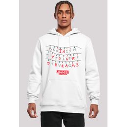 F4NT4STIC Herren Kapuzenpullover "Stranger Things In Your Dreams Netflix TV Series", wei&szlig;, Gr. XXL, Obermaterial: 65% Baumwolle, 35% Polyester,