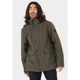 WHISTLER Herren Parka "Steven", grün, Gr. L, unifarben, 100% Polyester, Jacken, mit wasserdichten und temperaturregulierenden Eigenschaften
