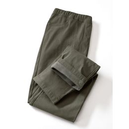 Classic Basics Damen Dehnbund-Hose, grün, Gr. 25, unifarben, 72% Viskose, 25% Polyamid, 3% Elasthan, Hosen
