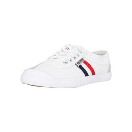 Kawasaki Damen Sneaker "Retro Canvas", Gr. 37, weiß, Gummi, Textil, Schuhe, in tollem Retro-Design