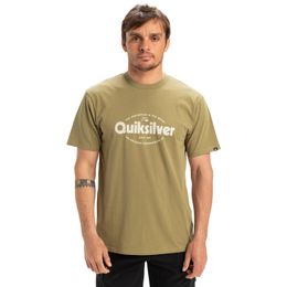 Quiksilver Herren T-Shirt "Ev Shape All Day", grün, Gr. S, 100% Baumwolle, Shirts