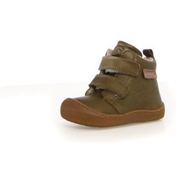 Naturino Baby Lauflernschuh "WIGGHI VL", Gr. 19, grün, Nappaleder, Schuhe, Barfußschuh mit Warmfutter, Größenschablone zum Download