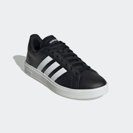 Sneaker "GRAND COURT TD LIFESTYLE COURT CASUAL", adidas Sportswear, Gr. 40, schwarz-weiß, Synthetik, Textil, Schuhe, Design auf den Spuren des adidas