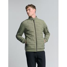 NO EXCESS Herren Leichtdaunenjacke "NO EXCESS Kurz geschnittene jacke", gr&uuml;n, Gr. XXXL, 100% Polyester, Jacken
