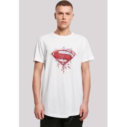 F4NT4STIC Herren T-Shirt "DC Comis Superhelden Superman Geo Logo", wei&szlig;, Gr. XXL, Obermaterial: 100% Baumwolle, Shirts, Print