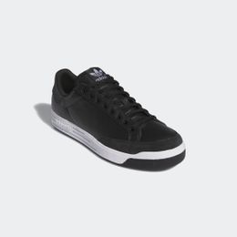 Herren Sneaker "CLASSIC", adidas originals, Gr. 40, schwarz-weiß, Leder, Synthetik, Schuhe