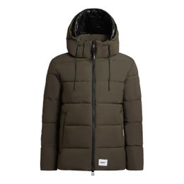 Khujo Herren Winterjacke "Loga2-YM", grün, Gr. M, Material: 100% Polyester; Futter: 100% Polyester; Wattierung: 100% Polyester, Jacken, Steppjacke