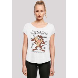 F4NT4STIC Damen T-Shirt "Looney Tunes Taz Vintage Tasmanian Devil", wei&szlig;, Gr. S, Obermaterial: 100% Baumwolle, Shirts, Damen,Premium