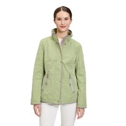 Gil Bret Damen Outdoorjacke, gr&uuml;n, Gr. 44, unifarben, Obermaterial: 100% Polyester, Jacken, mit Stehkragen