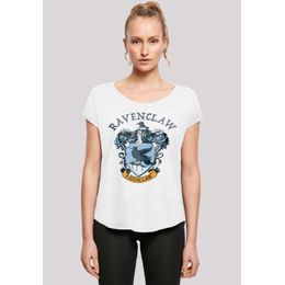 F4NT4STIC Damen T-Shirt "Harry Potter Ravenclaw Crest", weiß, Gr. S, Obermaterial: 100% Baumwolle, Shirts, Print