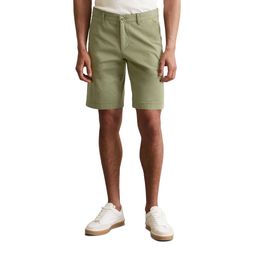 Marc O'Polo MARC O'POLO Herren Shorts "aus leichtem Bio-Baumwoll-Twill", gr&uuml;n, Gr. 29, unifarben, Obermaterial: 98% Baumwolle, 2% Elasthan, Hosen