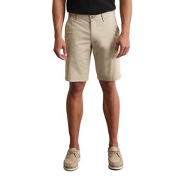 Marc O'Polo MARC O'POLO Herren Shorts "aus leichtem Bio-Baumwoll-Twill", wei&szlig;, Gr. 30, unifarben, Obermaterial: 98% Baumwolle, 2% Elasthan, Hosen