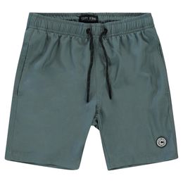 Cars Jeans Kinder Badeshorts "BEMINO", grün, Gr. 12, unifarben, Web, Polyester, Badehosen