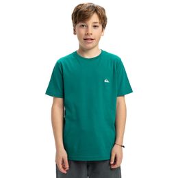 Quiksilver Jungen T-Shirt "Basic", gr&uuml;n, Gr. 16, 100% Baumwolle, Shirts