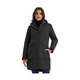 Killtec Damen Parka "Damen Funktionsparka", schwarz, Gr. 42, Obermaterial: 100% Polyester;Futter: 100% Polyester;F&uuml;llung: 100% Polyester, Jacken,