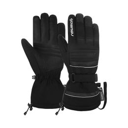 Reusch Damen Skihandschuhe "Conan R-TEX XT", schwarz-weiß, Gr. 9, 86% Polyester, 10% Ziegenleder, 4% Polyurethan, Handschuhe, mit wasser- und
