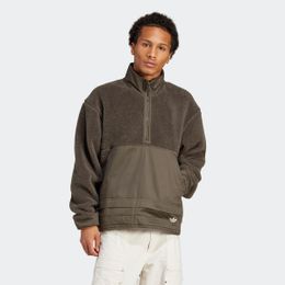 Herren Fleecepullover "P ESS FZ", grün, Gr. XL, adidas originals, Obermaterial: 100% Polyester, Sweatshirts