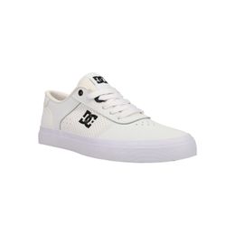 DC Shoes Herren Sneaker "Teknic", Gr. 6, schwarz-weiß, Obermaterial: Leder (Kuh) / Futter: Textil / Außensohle: Gummi, Schuhe