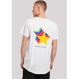 F4NT4STIC Herren T-Shirt "SIlvester Party Happy People Only", weiß, Gr. S, Obermaterial: 100% Baumwolle, Shirts, Print