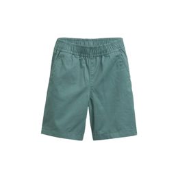 Tom Tailor Jungen Shorts, grün, Gr. 104, unifarben, Web, Obermaterial: 100% Baumwolle. Futter: 100% Baumwolle, Hosen, mit elastischem Bund