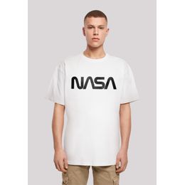 F4NT4STIC Damen T-Shirt "NASA Modern Logo", wei&szlig;, Gr. XXL, Obermaterial: 100% Baumwolle, Shirts, Print
