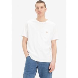 Levi's LEVI'S Damen T-Shirt "Workwear Tee", wei&szlig;, Gr. M, unifarben, Jersey, Obermaterial: 100% Baumwolle, Shirts, mit aufgesetzter Tasche