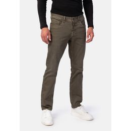 Stooker Men Herren 5-Pocket-Hose "Men Frisco Colour Straight Fit Men", grün, Gr. 40, Twill, 84% Baumwolle, 14% Polyester, 2% Elasthan, Hosen,