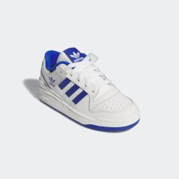 Mädchen Sneaker "FORUM LOW CL KIDS", adidas originals, Gr. 34, weiß, Baumwolle, Synthetik, Schuhe