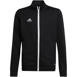 M&auml;dchen Trainingsjacke "ENT22 TK JKTY", schwarz, Gr. 128, adidas Performance, Obermaterial: 100% Polyester, Jacken