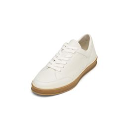 Marc O'Polo MARC O'POLO Herren Sneaker "aus edlem Rindleder", Gr. 45, wei&szlig;, Obermaterial: 100% Leder (Rind), unifarben, Schuhe