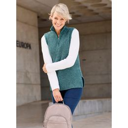 Classic Basics Damen Pullunder "Pullunder", gr&uuml;n, Gr. 50, unifarben, 100% Polyester, Pullover