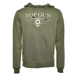 Top Gun Herren Kapuzenpullover "TG20201049", gr&uuml;n, Gr. XL, Obermaterial: 100% Baumwolle, Pullover