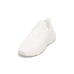 Marc O'Polo MARC O'POLO Damen Sneaker "aus recyceltem Polyester", Gr. 36, wei&szlig;, Obermaterial: 100% Polyester, unifarben, Schuhe