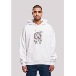 F4NT4STIC Herren Sweatshirt "Looney Tunes Bugs Bunny Ultra Heavy Oversize", wei&szlig;, Gr. L, Obermaterial: 100% Baumwolle, Sweatshirts, Herren,Premium