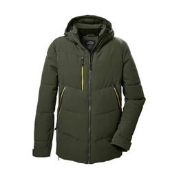 Killtec Herren Steppjacke "KOW 1 MN QLTD JCKT", gr&uuml;n, Gr. S, Obermaterial: 92% Polyester, 8% Elasthan;Futter: 100% Polyester;Futter 2: 94% Polyester,