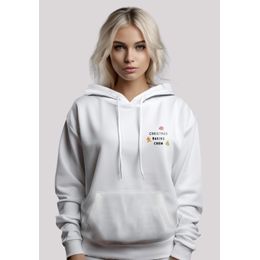 F4NT4STIC Damen Kapuzenpullover "Christmas Baking Crew", wei&szlig;, Gr. S, Obermaterial: 65% Baumwolle, 35% Polyester, Pullover, Premium Qualit&auml;t,