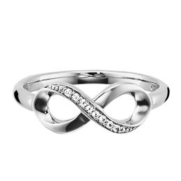 CAI CAÏ Damen Fingerring "925/- Sterling Silber rhodiniert Topas", 060 (19,1), 0,32, Silber 925 (Sterlingsilber), weiß, Silber 925 (Sterlingsilber),