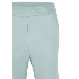Lecomte Damen Jerseyhose "Lecomte Weite Jersey-Hose - Komfort trifft Stil", grün, Gr. 38, unifarben, 80%Modal 20% Baumwolle, Hosen