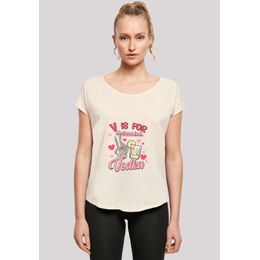 F4NT4STIC Damen T-Shirt "Anti Valentinstag V is for Vodka", wei&szlig;, Gr. XS, Obermaterial: 100% Baumwolle, Shirts, Premium Qualit&auml;t