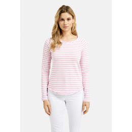 Smith & Soul SMITH & SOUL Damen Sweater, wei&szlig;, Gr. S, gestreift, Material: 100% Baumwolle, Sweatshirts