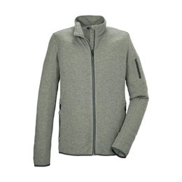 Killtec Herren Strickjacke "KOS 91 MN FLX JCKT", grün, Gr. XL, Oberstoff: Oberseite: 100% Polyester, Rückseite: 100% Polyester, Futter: 100%